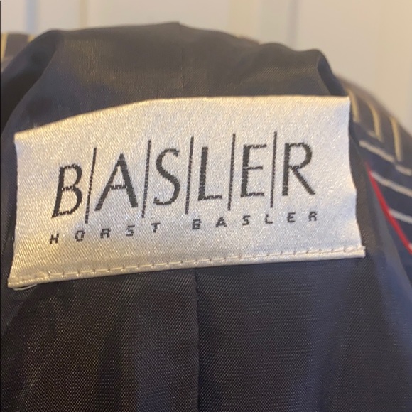 Basler | Jackets & Coats | Basler Navy And White Blazer | Poshmark